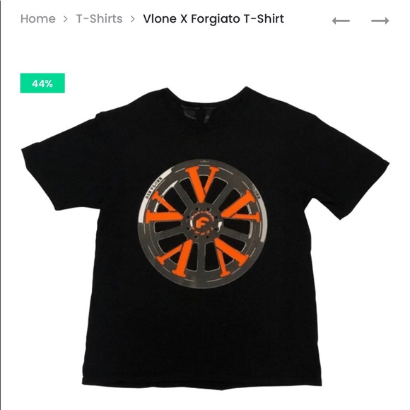 VLONE | Shirts | Vlone X Forgiato Tshirt | Poshmark
